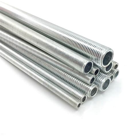 M10 M12 M40 125 Zinc Plated Hollow Internally Thread Threaded Rod