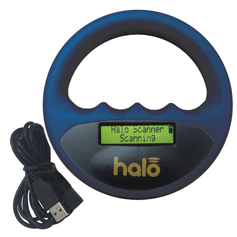 Halo Microchip Reader Blue Homestead Farm Supplies