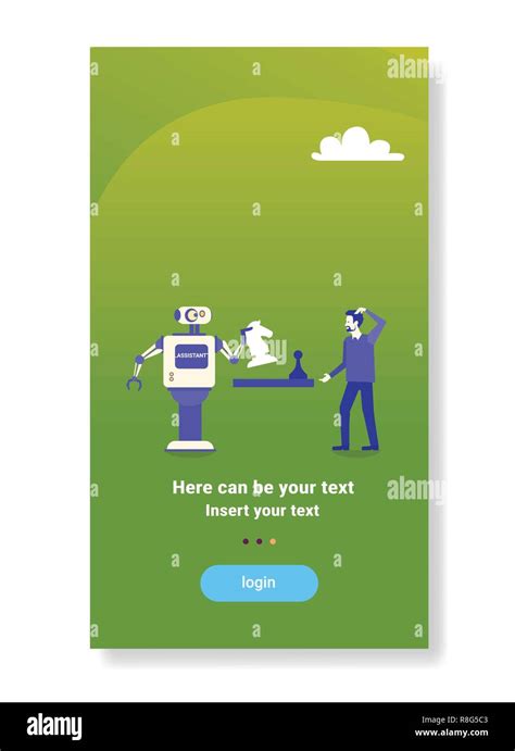 Modern Robot Playing Chess With Human Artificial Intelligence Mechanism