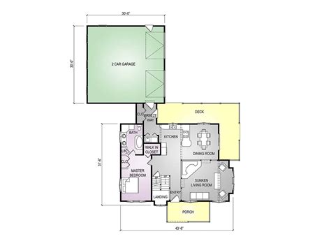 Timberline Floor Plan • Big Twig Homes Llc • Cedar Log Home And Sip