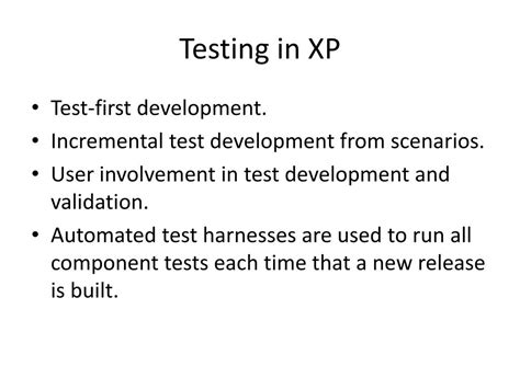 PPT Extreme Agile Programming PowerPoint Presentation Free Download ID 3479944