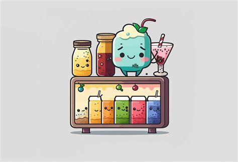 Bar Kawaii Graphic Graphic By Poster Boutique · Creative Fabrica