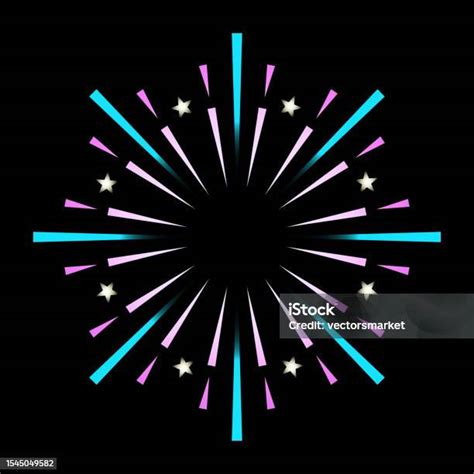 Flat Illustrations Of Fireworks And Pyrotechnic向量圖形及更多事件圖片 事件 平面設計