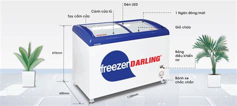 TỦ Kem Darling Dmf 3079aek Darling Việt Nam