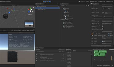 【unity学习】 ecs、job system、 burst 之第二章：做一个非常简单的demo，生成大量的entity球体 unity代码