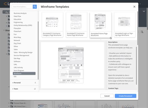 UI Mockup Generator Create Mockups Online Lucidchart