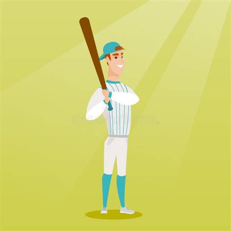 Baseball Bat Holding Man Stock Illustrations 346 Baseball Bat Holding