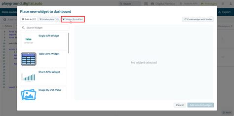 Use GenAI On Playground Digital Auto Playground Documentation