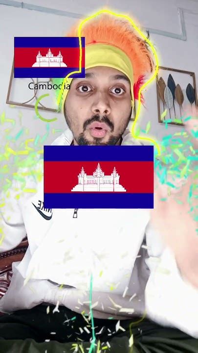 Can You Drow Combodian Flag Shorts Funny Tiktok Combodia Youtube