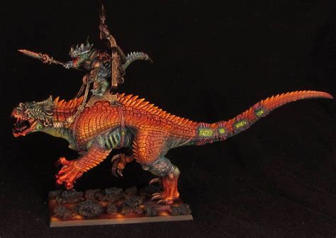 Coolminiornot Lizardmen Carnosaur Lizardmen Warhammer Miniatures