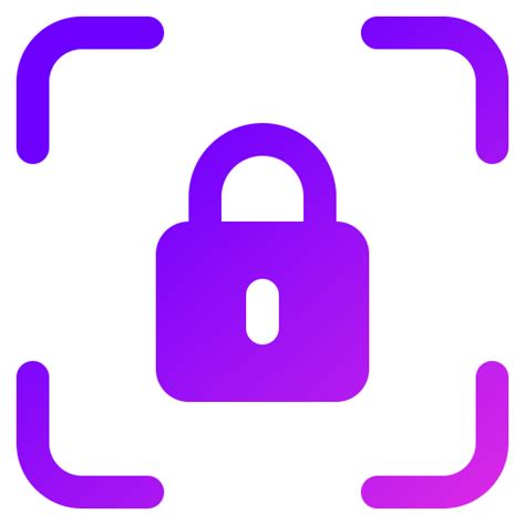 Scan Padlock Digital Security Lock Icon Download On Iconfinder