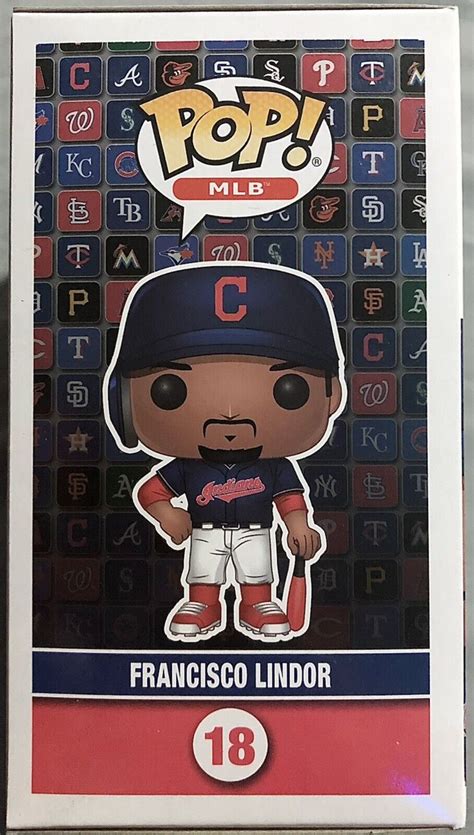 Funko Pop Vinyl Mlb Baseball Cleveland Indians 18 Francisco Lindor