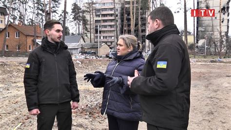 Місто герой Ірпінь відвідала міністерка оборони Північної Македонії