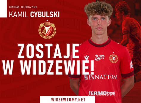 Kamil Cybulski Przedłużył Umowę Z Widzewem Widzewtomy Oficjalny Portal Kibiców Widzewa Łódź