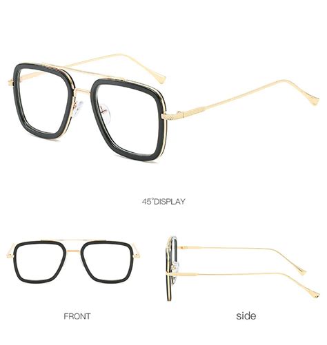 Hbk 2019 Avengers Iron Man Glasses Edith Endgame Tony Stark Square