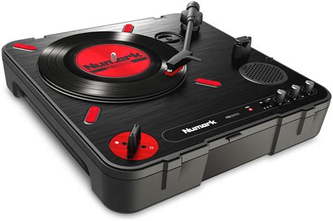 Numark PT01 Scratch – портативный виниловый проигрыватель для ...