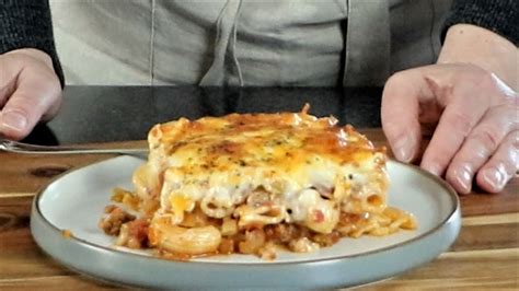 Easy Pasta â la Lasagne Recipe Maffies Recipes