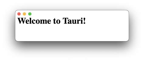 Announcing Tauri Tauri