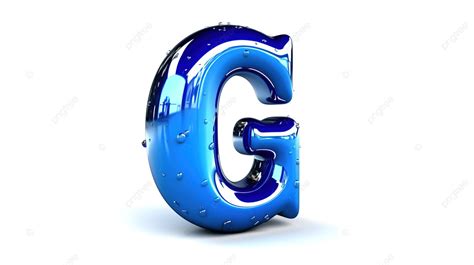 흰색 배경에 3d 광택 블루 크롬 소문자 G 크롬 금속 크롬 질감 배경 일러스트 및 사진 무료 다운로드 Pngtree
