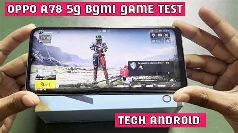 OPPO A78 5G PUBG MOBILE GAME TEST Techandroid YouTube