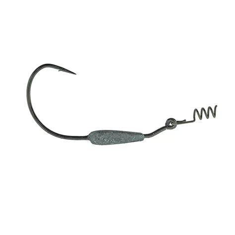 Bass Assassin Lures Single Swim Hooks 3 Pack Academy