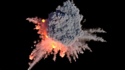 Explosion 01 Vdb Animated Sequence 3d Model Animated Cgtrader