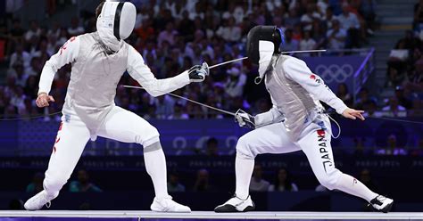 Cheung Hkg V Ilmura Jpn Mens Foil Individual Semifinal Fencing