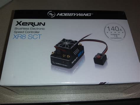 Hobbywing Xerun XR8 SCT 1 8 Sensored Brushless ESC New Sealed Box R C Tech Forums