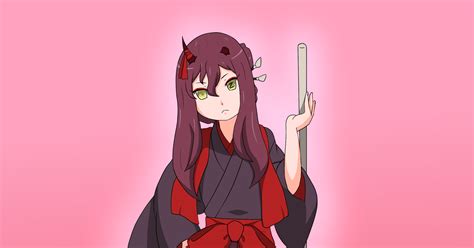 柘榴おづぬ様の式神 キャラ紹介：柘榴（ざくろ） 南 巳一郎のイラスト Pixiv