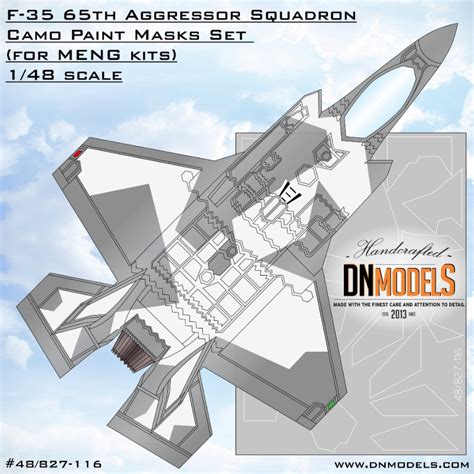 F 35 65th Aggressor Squadron Camo Dn Models 48 827 116