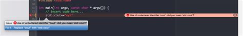 C Xcode Doesnt Show Error Message Stack Overflow