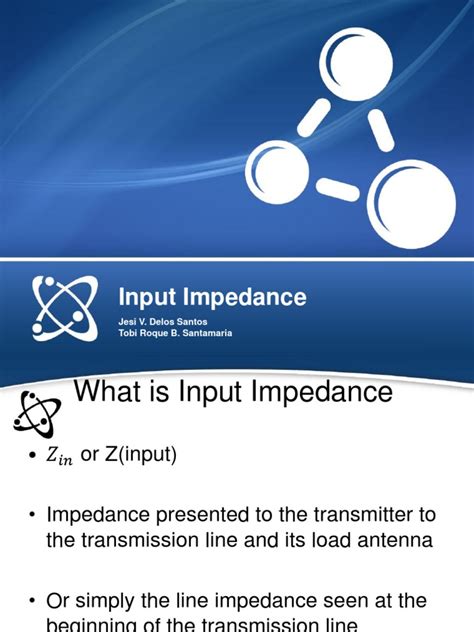 Pdf Transmission Lines Input Impedance Dokumentips