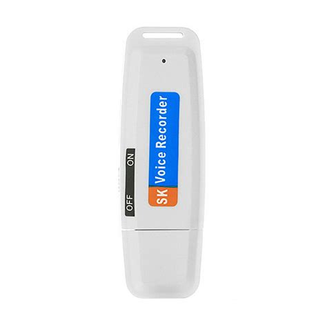Disco En U Portátil Sk001 Recargable Grabadora De Voz De Audio Kuymtek