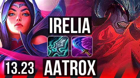 IRELIA Vs AATROX TOP Games Dominating KR Master YouTube