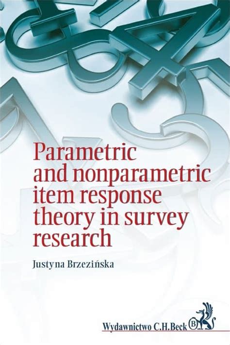parametric and nonparametric item response theory in survey research