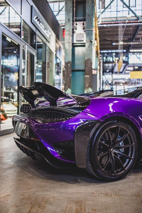 Tates Purple Mclaren 765lt