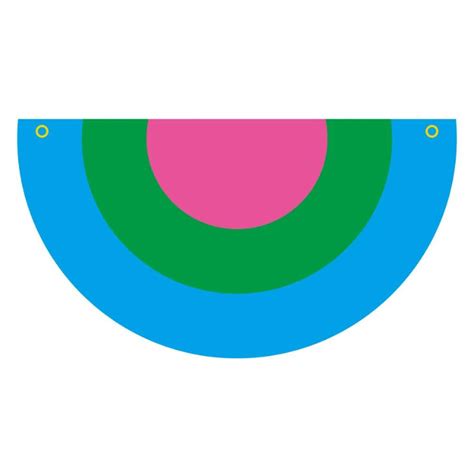 Polysexual Pride Flag Bunting Queer In The World The Shop