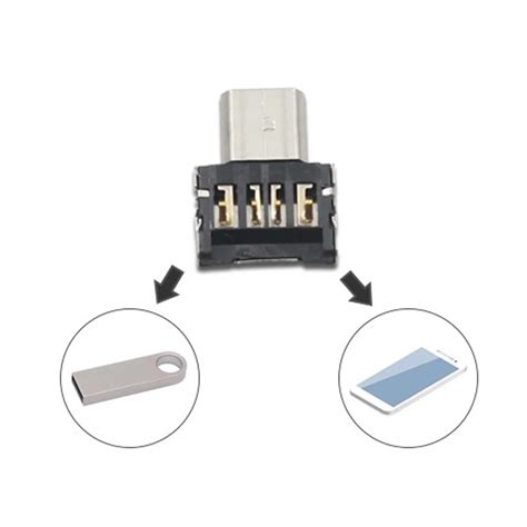 Портативный Мини OTG адаптер Android телефон Micro USB адаптер Micro ...