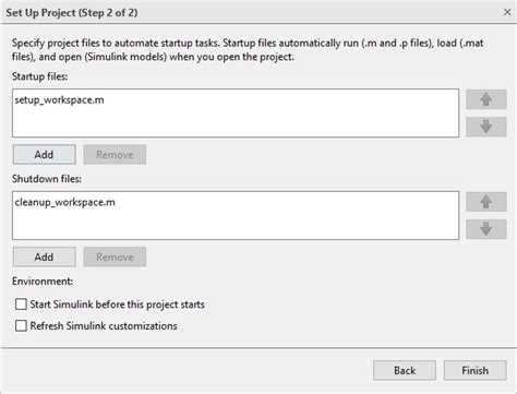 Create Projects Matlab And Simulink
