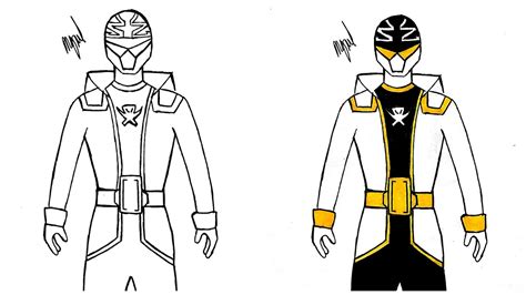 Power Rangers Super Megaforce Drawings