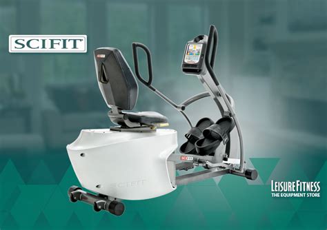 Scifit Rex Total Body Recumbent Elliptical With Footstraps And Ac