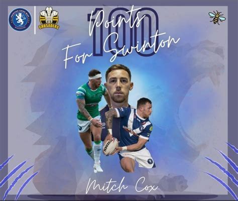 Co Captain Mitch Cox Crossed For His 25th Swinton Try In Sundays