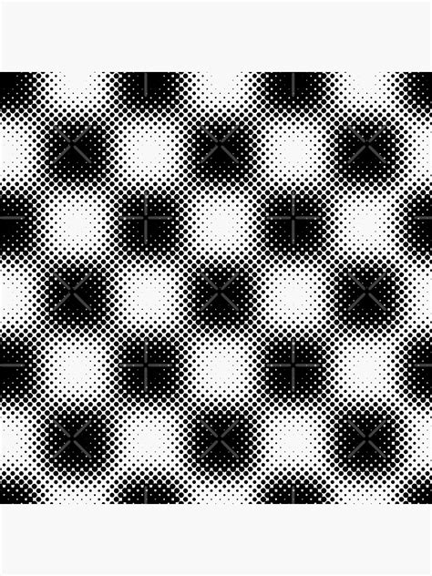 Black And White Checkerboard Pattern Sticker For Sale By Alexwro