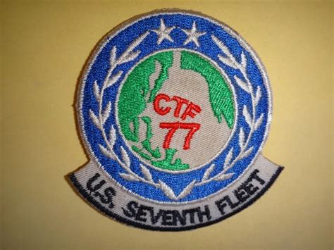 Vietnam War Us Navy 7th Seventh Fleet Ctf 77 Patch £1020 Picclick Uk