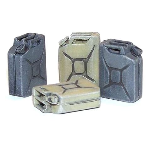 Jerrycans Allemands Wwii échelle 1 35 Plus Model El050