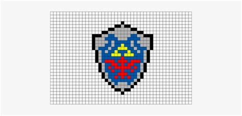 The 8bit Hylian Shield Is The Traditional Shield Bore Hylian Shield 8