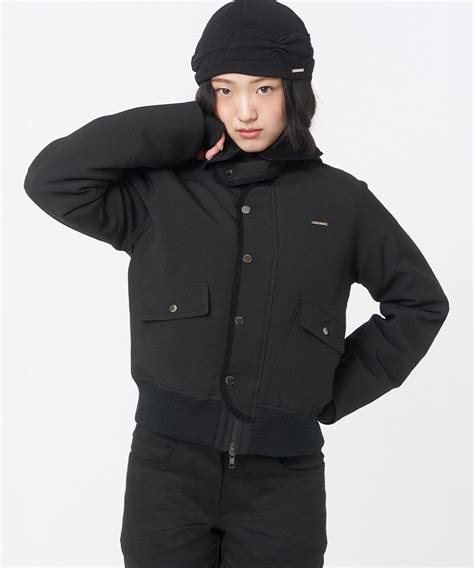 Wellon Bomber Jacket Black 미세키서울