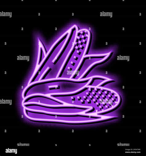 Cob Corn Leaf Color Icon Vector Illustration Stock Vector Image And Art Alamy