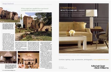 Mitchell Gold Bob Williams Architectural Digest September 2009