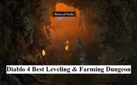 Diablo 4 Best Leveling Farming Dungeon D4 Best Dungeon For XP